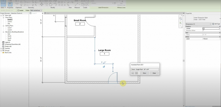 Dimensions & Parameters in Revit – DDSCAD | Digital Drafting Systems