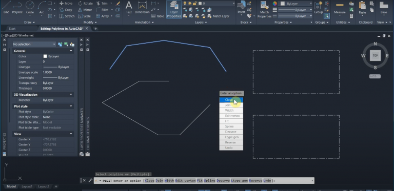 Converting Polylines into Arcs with AutoCAD – DDSCAD | Digital Drafting ...