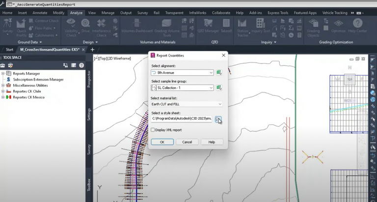 Civil 3D 2023 Report Manager to Excel – DDSCAD | Digital Drafting Systems